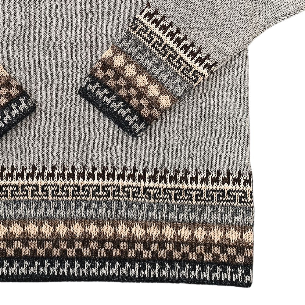 Alpaca Inca Patterned Sweater – Purely Alpaca