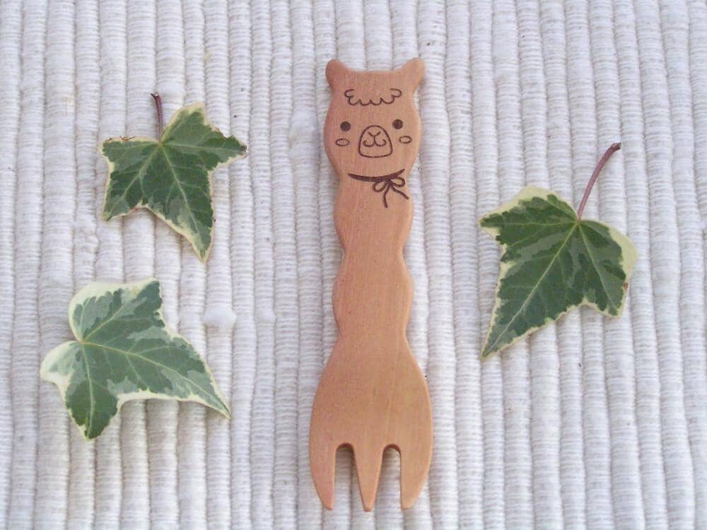 Cute Alpaca Snack Fork – Purely Alpaca