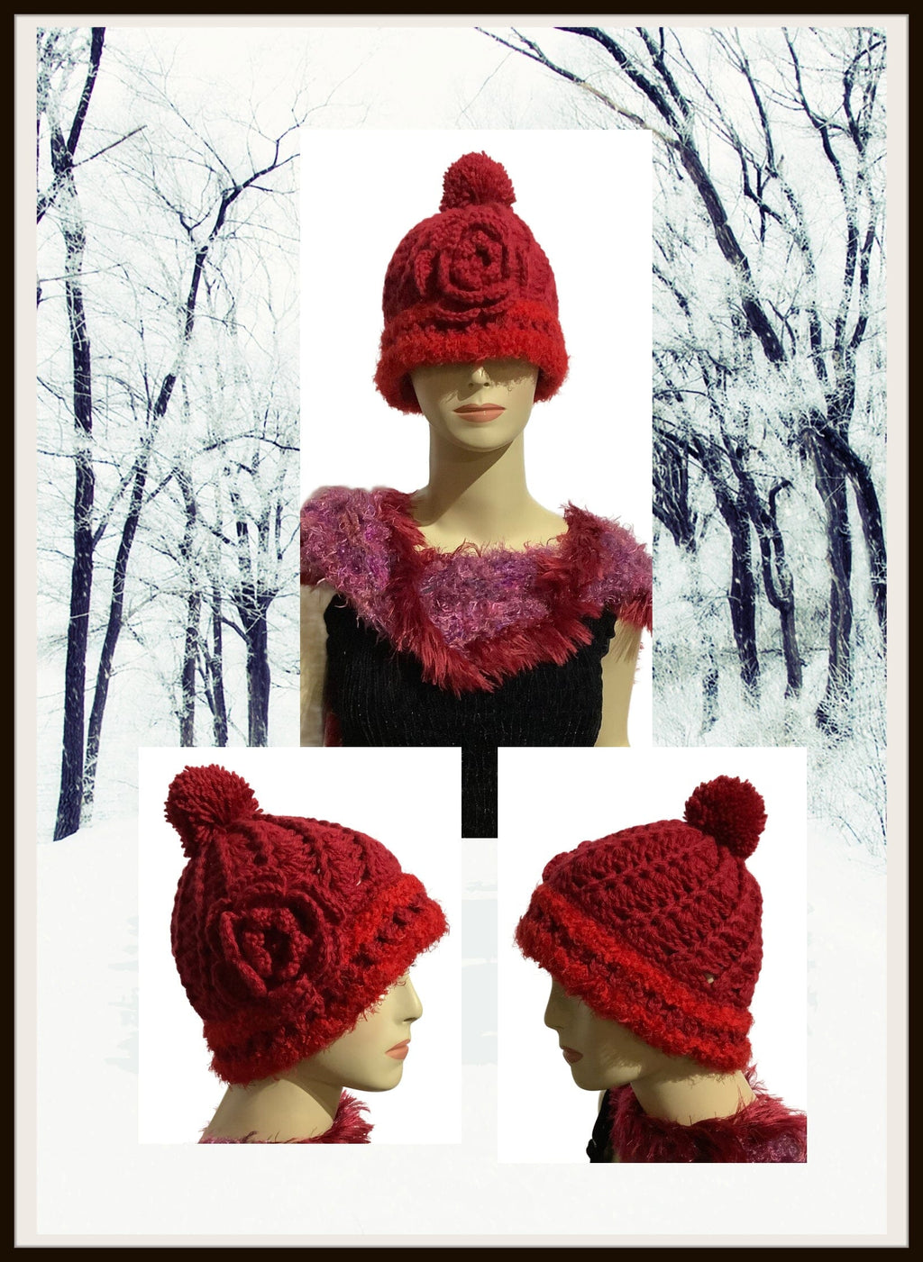 The Red Alpaca Hat – Purely Alpaca